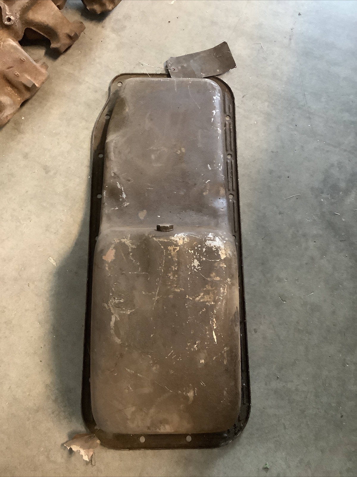 Nos Y Block Ford Oil Pan With Baffle | eBay