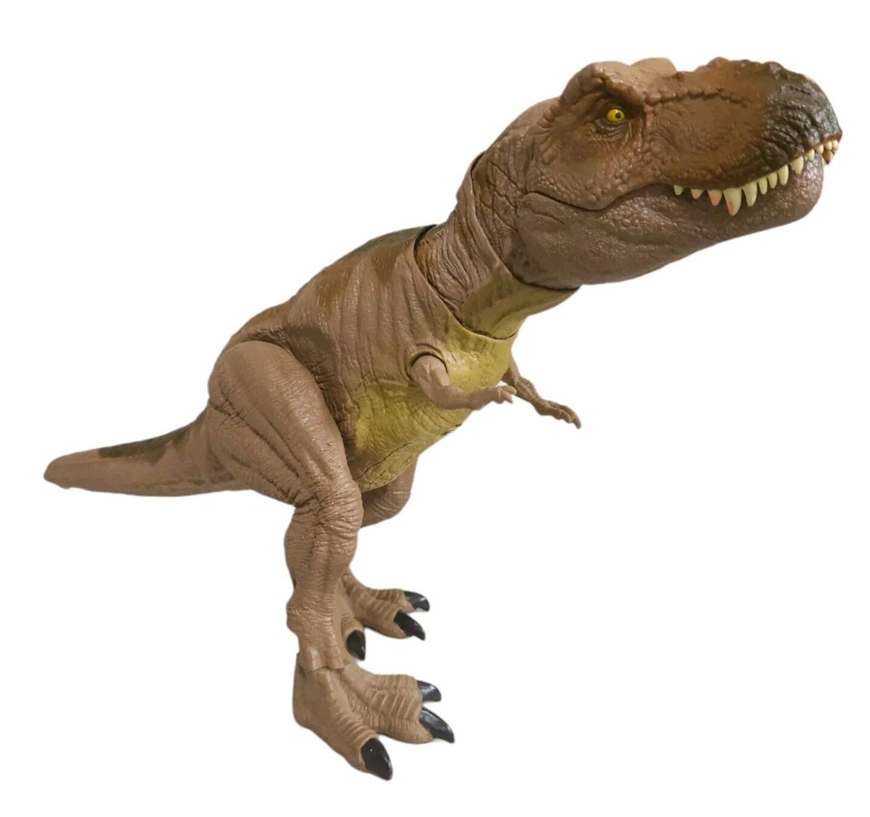 Jurassic Park Tyrannosaurus Rex Dinosaur Epic Roar & Shake T-Rex Figure ...