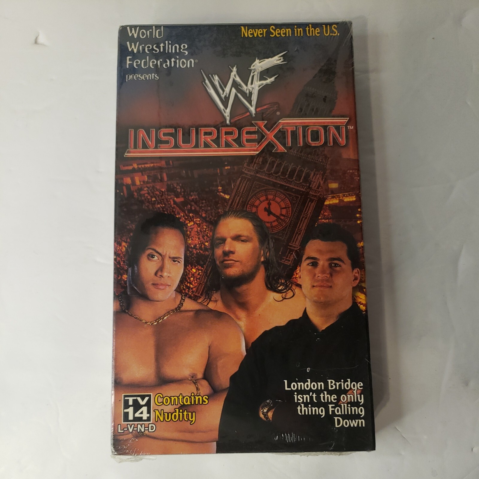 WWF - Insurrextion 2000 (VHS, 2000) 651191025831 | eBay