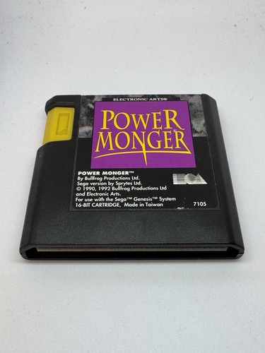 Powermonger / Power Monger Sega Mega Drive !! normale Gebrauchsspuren ...