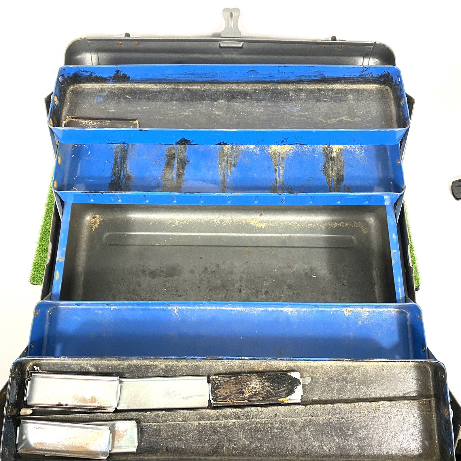 Vintage - Simonsen Streamline Quality Tackle Box Tool Box Deep 4 Tray ...