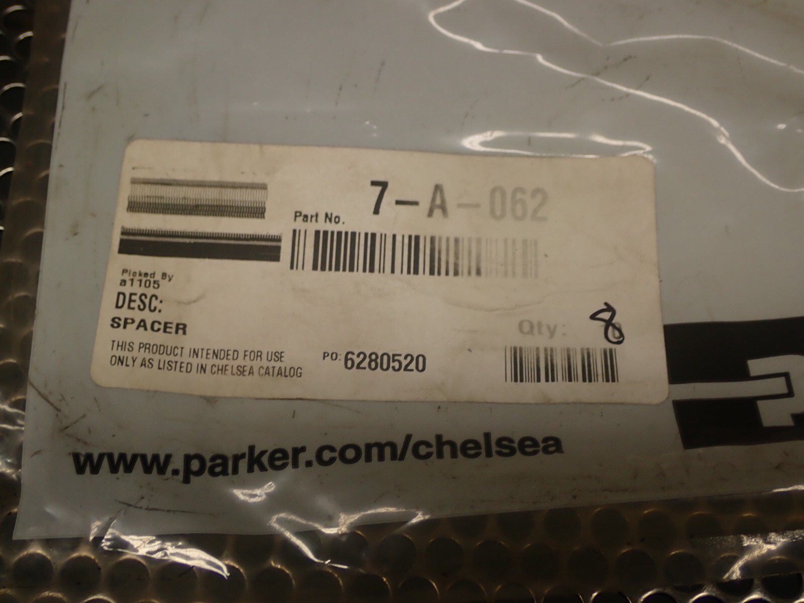 Chelsea 7A-062 N-8094 PTO Spacer New Old Stock (Lot of 8) See All ...
