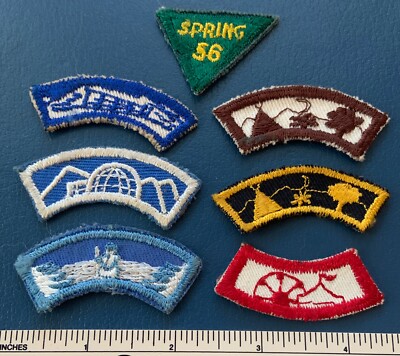 Vintage 1950s DETROIT AREA COUNCIL Boy Scout Camp Segment PATCHES BSA DAC Badge | eBay