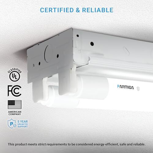PARMIDA 20-Pack 4FT LED T8 Ballast Bypass Type B Light Tube, 4000k ...