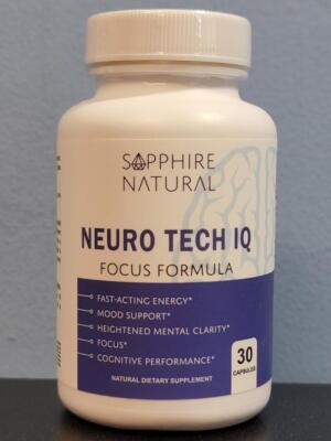 Neuro Tech IQ Focus Formula 30 Capsules - New / Sealed! Exp 8/2025 | eBay