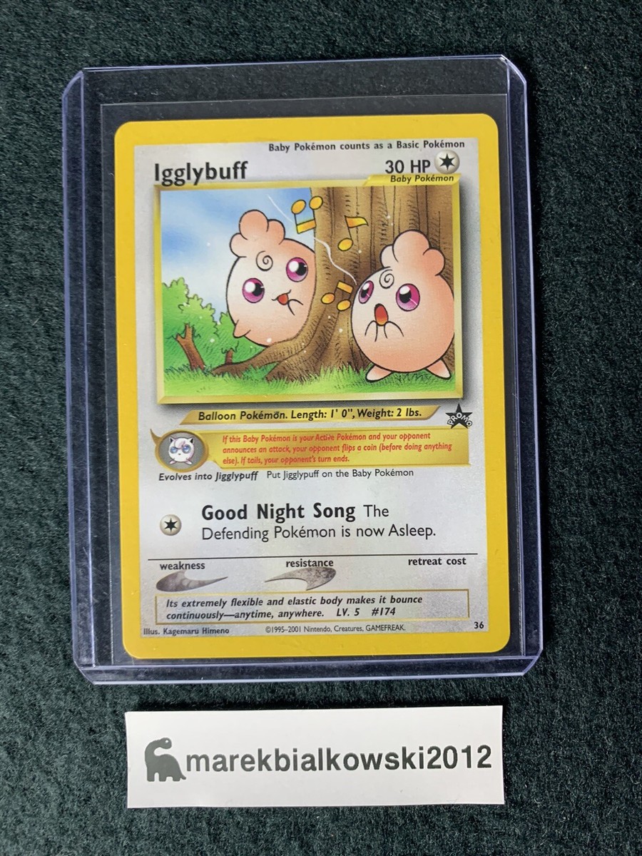 Igglybuff Pokemon Card