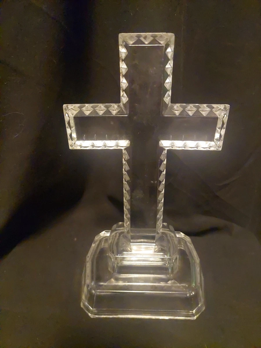 Glass Standing Crosses