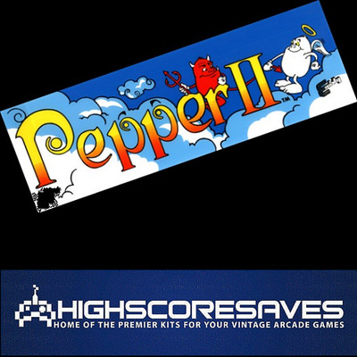 Pepper 2 Free play and High Score Save Kit Arcade | eBay