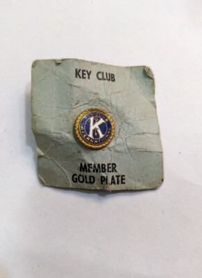 Key Club Member Lapel Pin "Key Club International" Pin circa 2010s ...