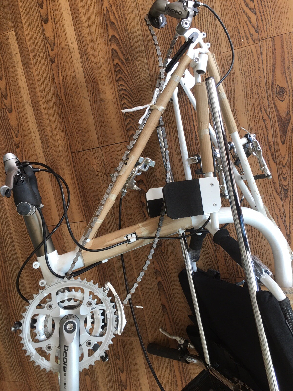 Lightning Cycle Dynamics Hand Cycle Frame Set (incompleate) | eBay