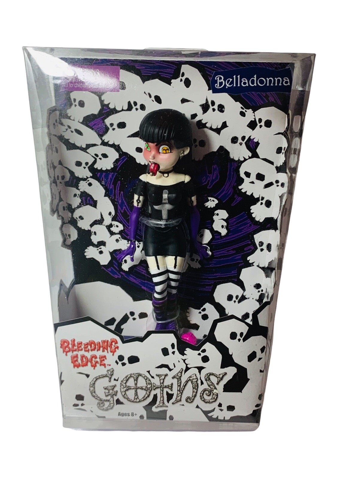 Bleeding Edge Goths Belladonna Doll NIB 1st Ed 2003 HTF Goth Punk ...