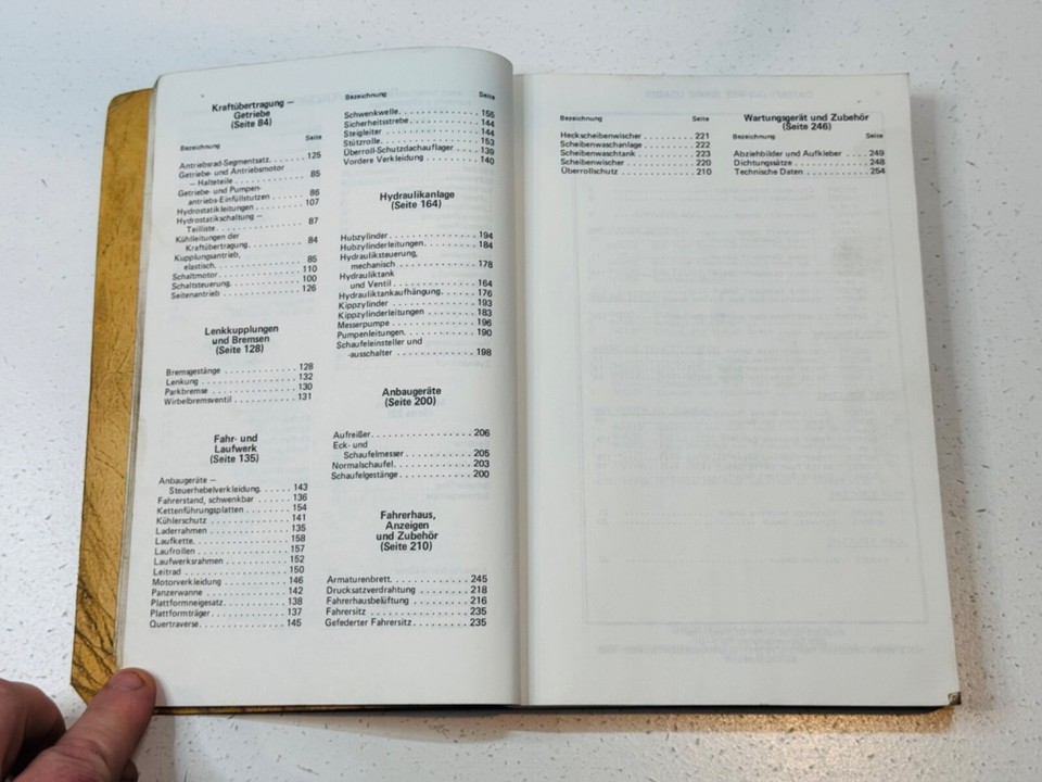 OEM Caterpillar Cat Parts Book Manual Catalog 953 Track Crawler Loader ...