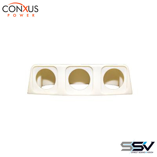 Conxus CX-WS3-H Surfacemount Housing 3-way WHITE + Quickconx | eBay