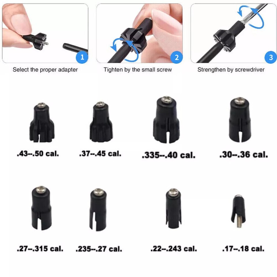 Laser Bore Sight Collimator For .177 to .50 Caliber Bore Sighter Rifles ...