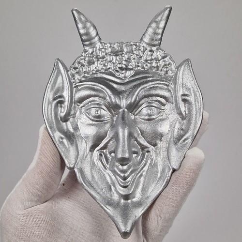 Vintage Soviet Cast Iron Cigarette Ashtray Devil Mephistopheles Demon ...