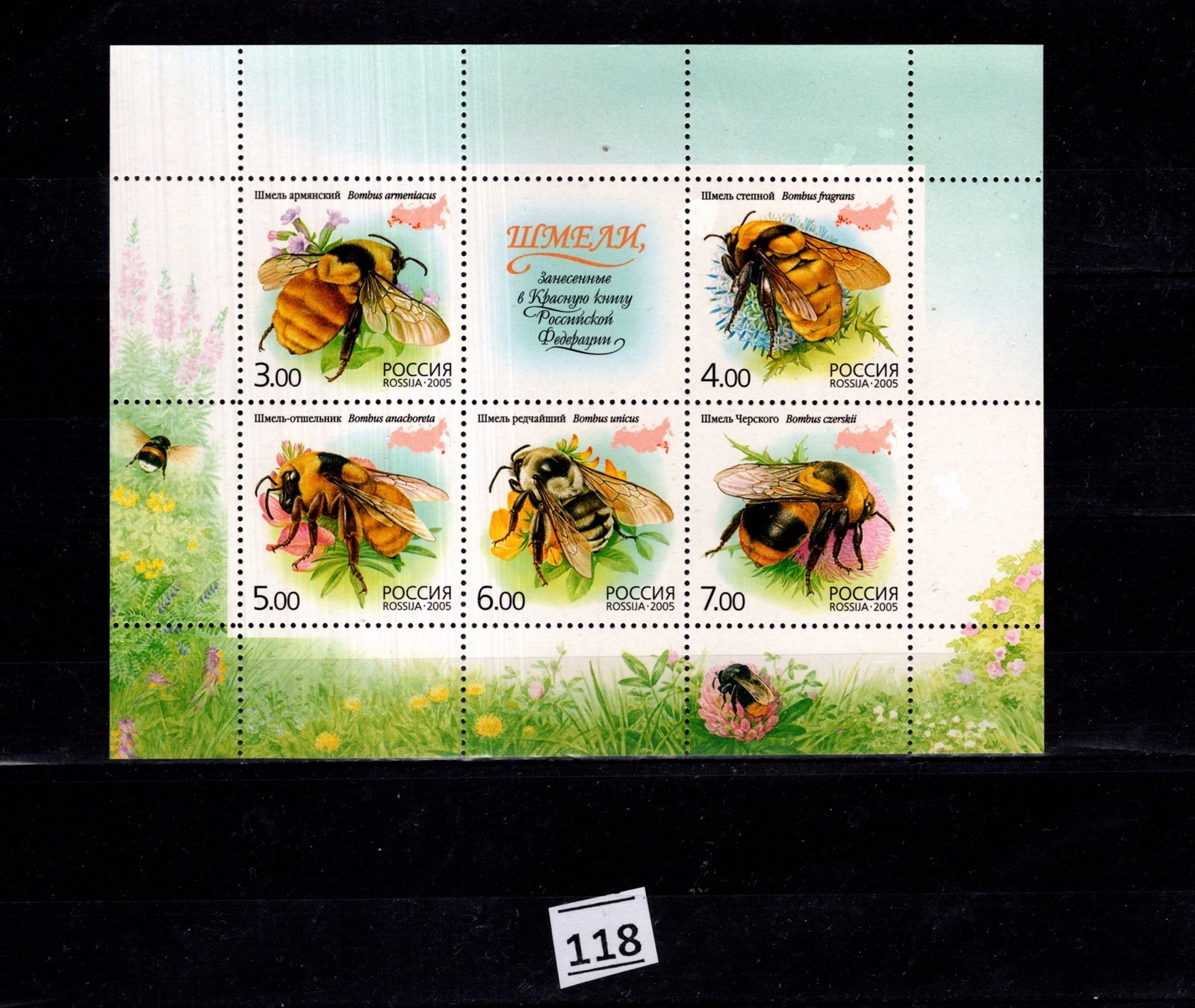 // RUSSIA 2005 - MNH - NATURE - INSECTS | eBay