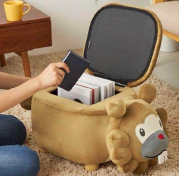 Pokémon Stool Bidoof Male Form /Pokémon Center Limited: Made to order ...