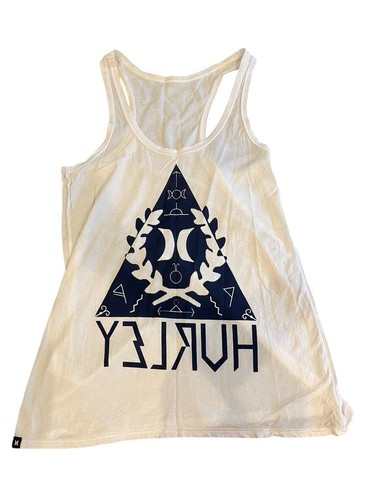 Hurley White Tank Top Women’s Size Small | eBay