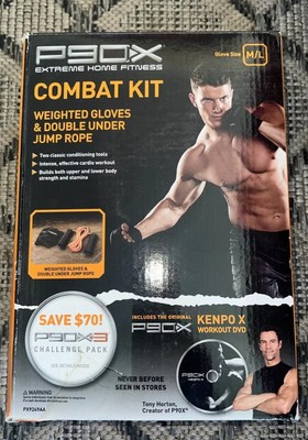 P90X Extreme Home Fitness Kit Combat Kit NEW Exercise Workout Program ...