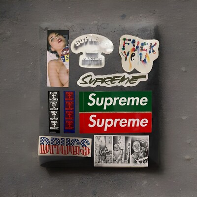 ️FREE SHIPPING ️ Supreme FW24 GREEN BOX LOGO Stickers Bundle (Lot of 10 ...