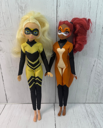 Miraculous Ladybug Queen Bee Rena Rouge Fashion Dolls Set of 2 ...
