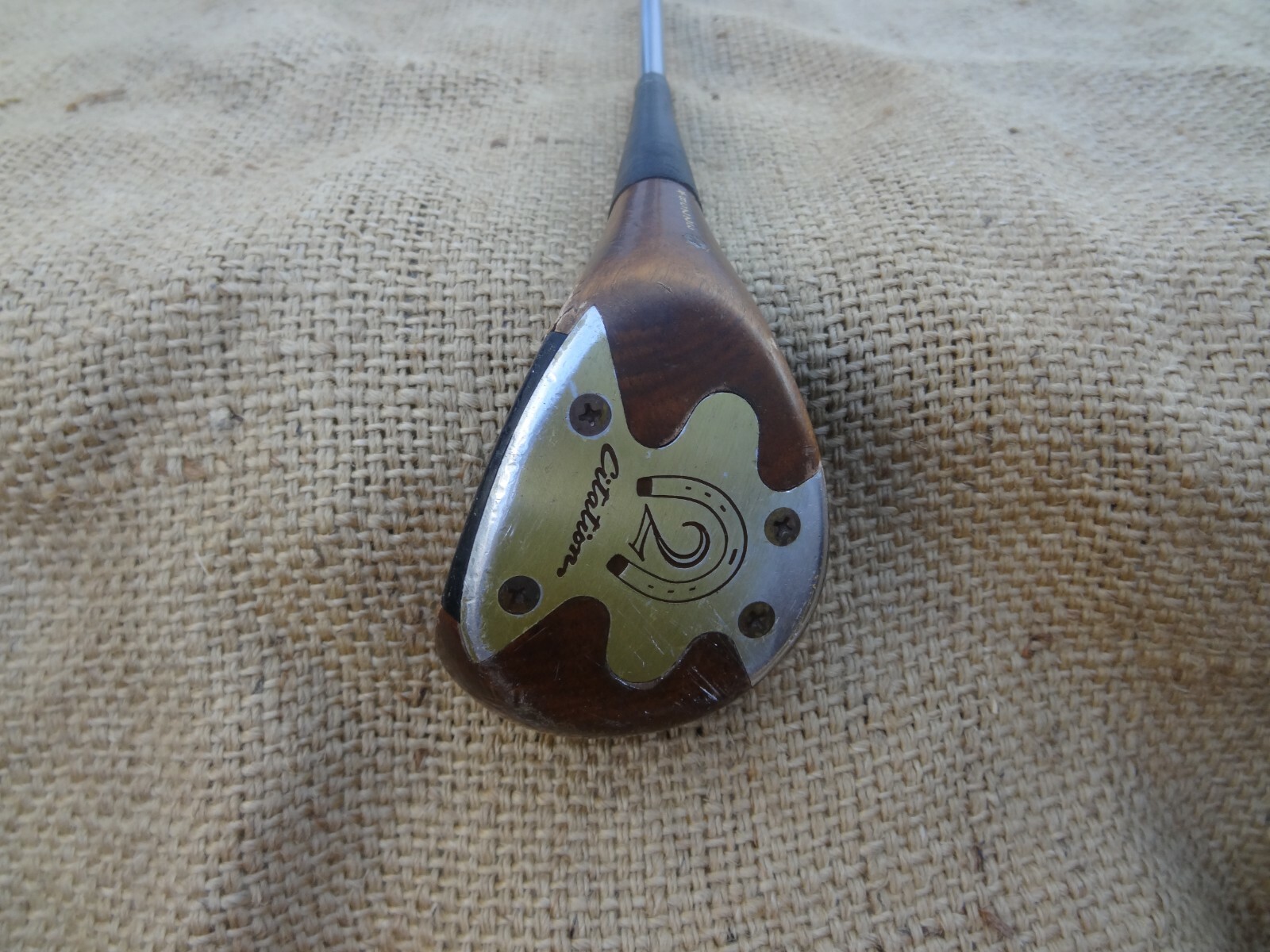 PowerBilt CITATION #2 Genuine Persimmon Wood ⛳ Dynamic Steel B | eBay