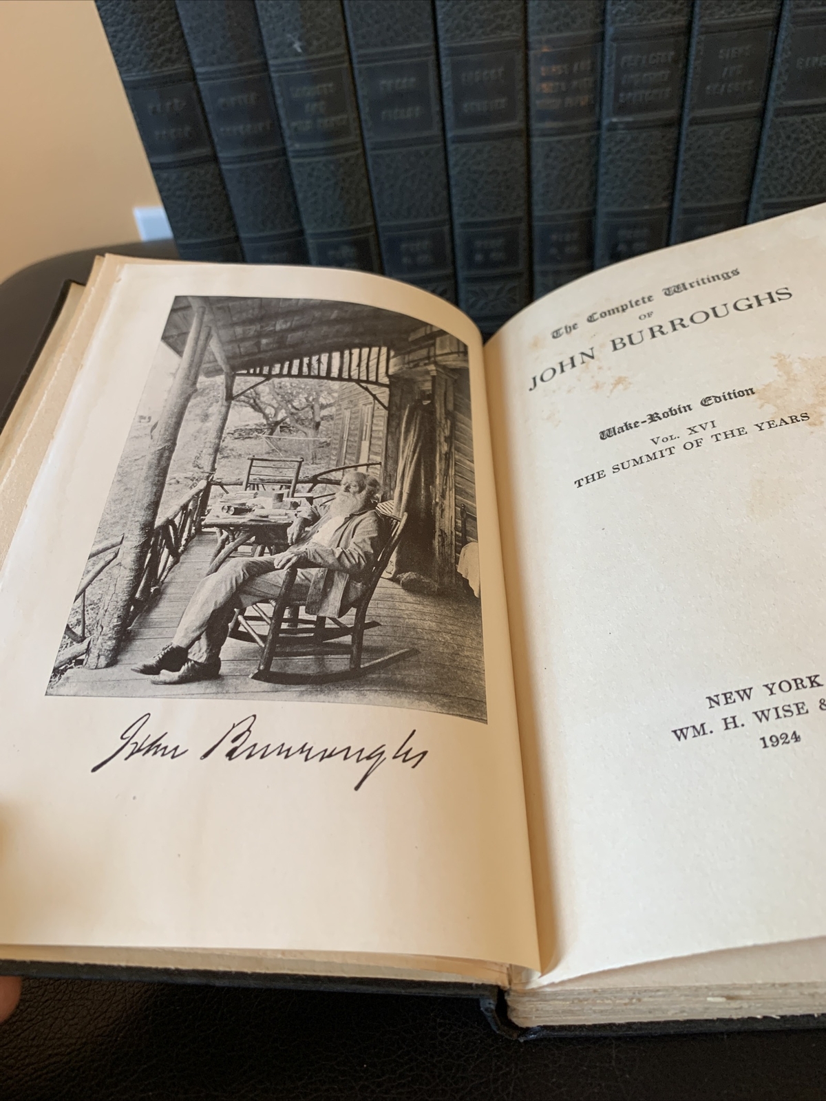 Complete Writings of JOHN BURROUGHS 23 Vol Full Set Wake Robin Ed ...