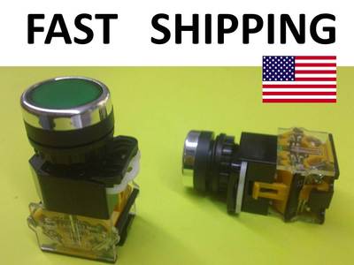 Push Button Momentary Switch Heavy Duty Industrial Motor Control PB ...