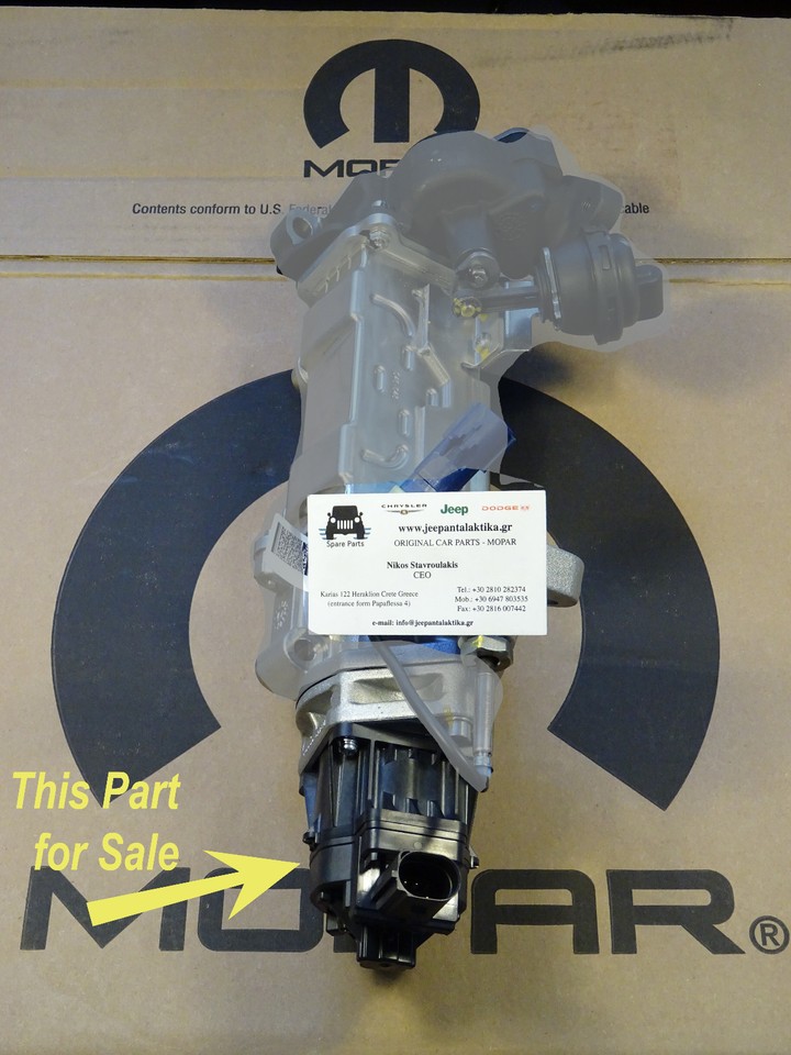 Egr Valve Jeep Grand Cherokee 3.0crd 2014-2018 Oem Mopar 68239570AE | eBay