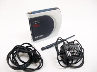 Buffalo Technology Wireless-G High Power Router Access Point WHR-HP-G54 ...