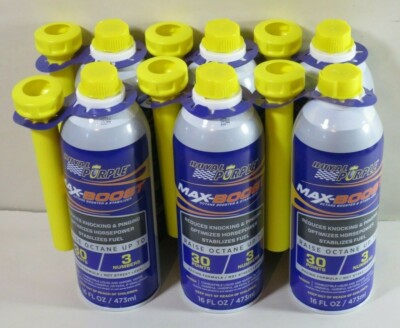Quantity 6-Royal Purple 11757 Max-Boost Octane Booster & Fuel System ...