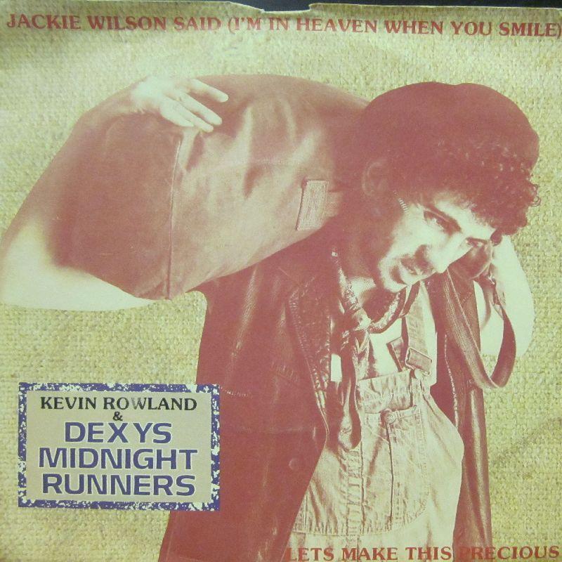 Dexys Midnight Runners(7" Vinyl P/S)Jackie Wilson Siad-DEXYS 10-65-Ex ...