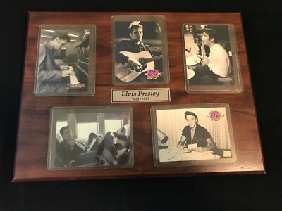 Elvis Presley Commemorative Wooden Plaque Vintage Collectible ...