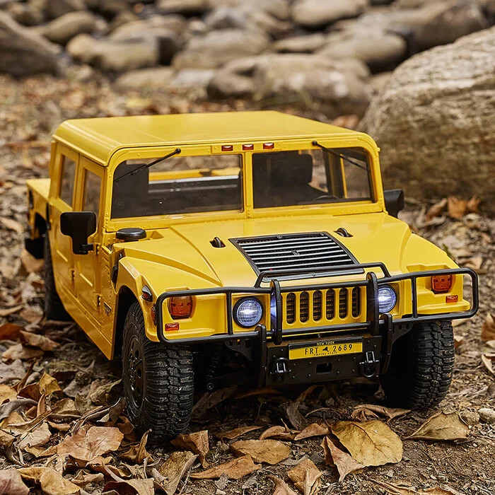 RC 1/12 HUMMER Humvee H1 Pick Up 2-Speed 4X4 4WS *RTR* -YELLOW- | eBay