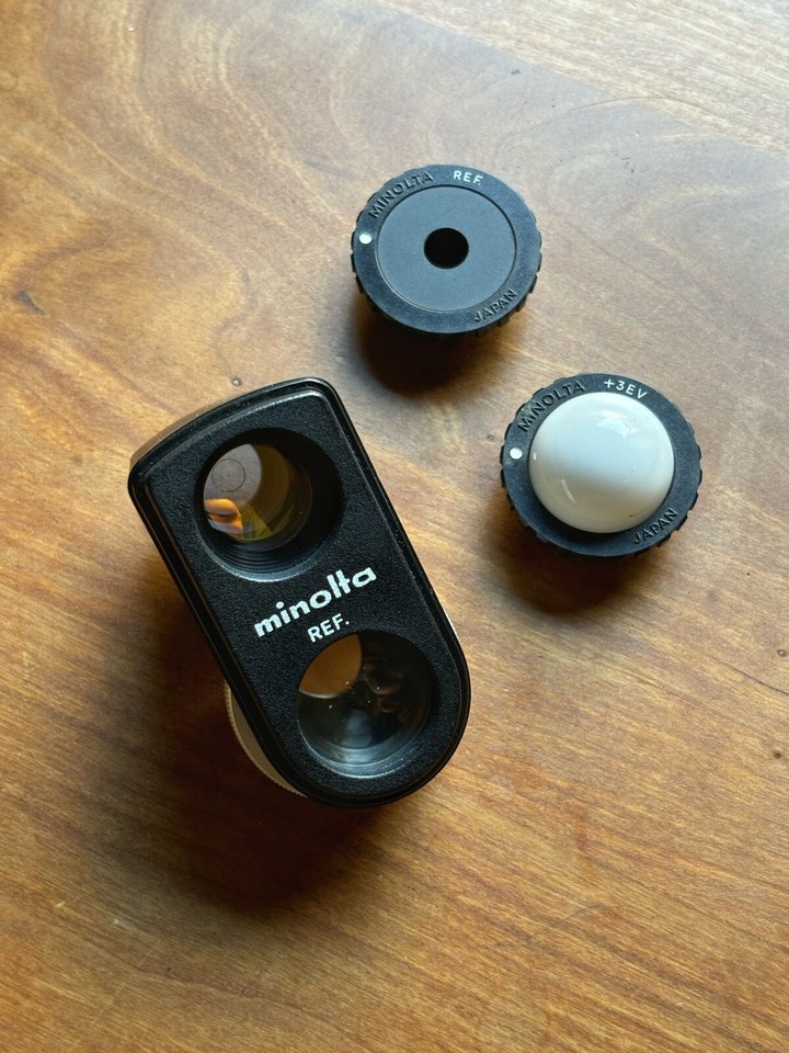 Minolta Auto Meter IV Light Meter / Flash Meter w/ Case -Clean ...