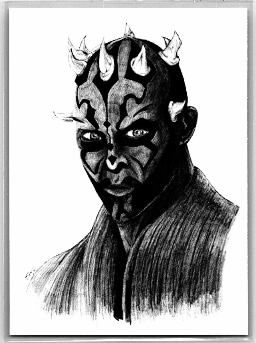 Darth Maul Drawing Arek Kubiak Darth Maul Drawing