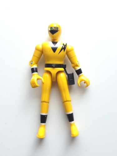 Bandai Mighty Morphin Power Rangers Yellow Alien Ranger Action Figure ...