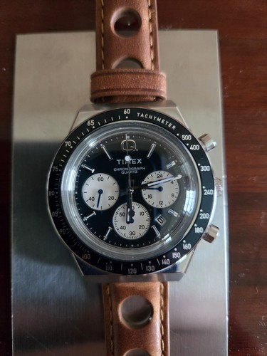 Timex Waterbury Racing Watch. NWOT. Quartz With New Rally Strap. | eBay