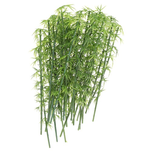 40pcs Miniature Bamboo Trees Bamboo Trees Model Micro Landscape Plant ...