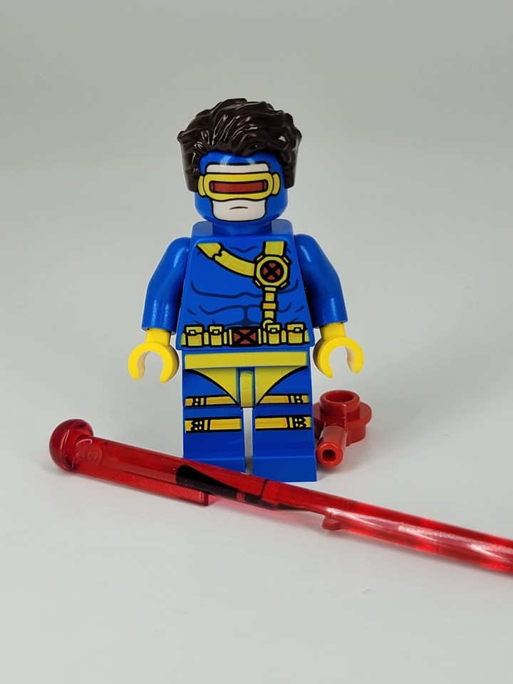LEGO Marvel Cyclops Minifigure from Set 76294 X-Men X-Mansion Sh0992 ...