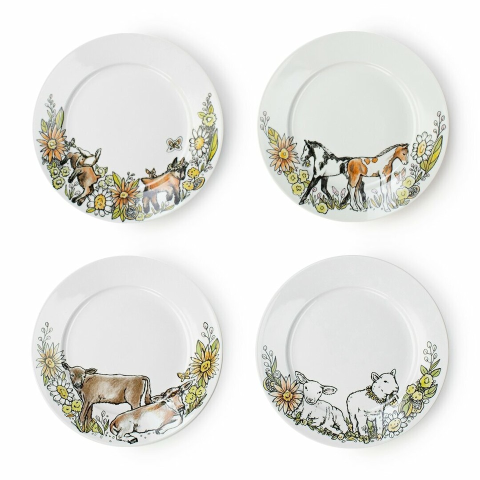 Everything Kitchens 16-Piece Dinnerware Set with Drinking Glasses ...