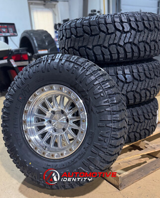17x9 Arena A108 Trophy Wheels 35" AT RT Tires 6x135 Ford F150 ...