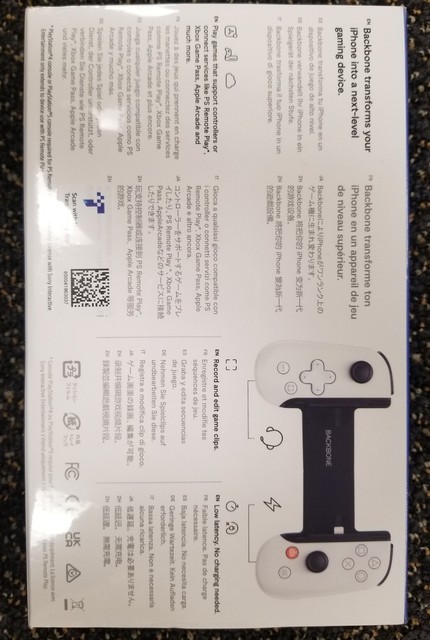 Backbone One Controller for iPhone Playstation Edition - adapter for ...