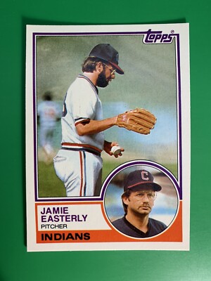 1983 Topps Jamie Easterly #28T Cleveland Indians | eBay