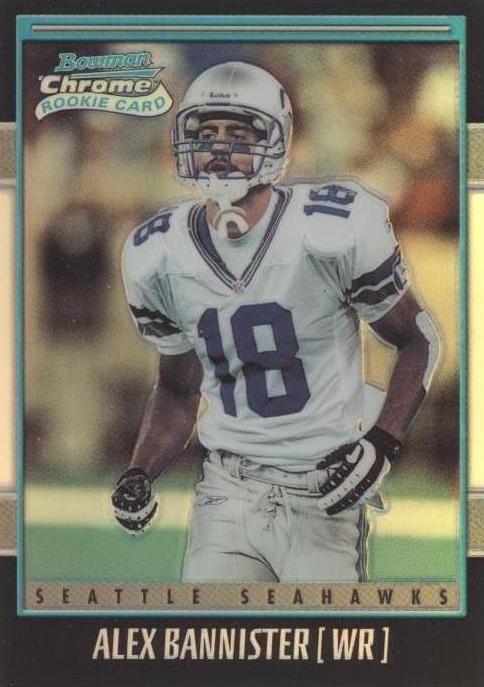 2001 Bowman Chrome - Rookie Refractor Alex Bannister #232 /1999 (RC ...