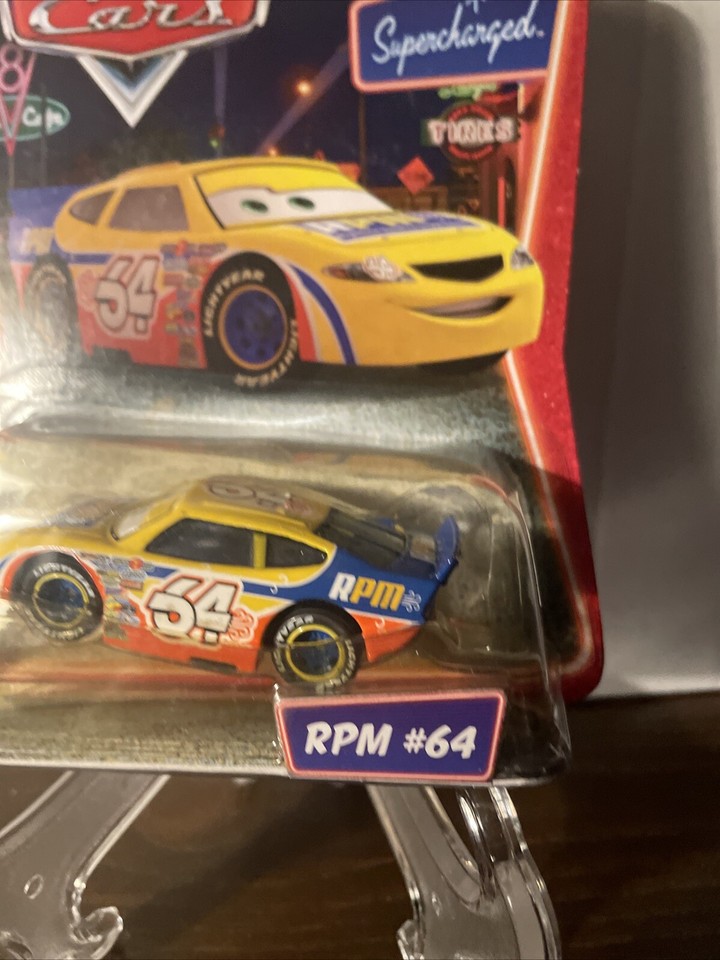 Disney Pixar Cars "RPM #64" Supercharged Mattel | eBay
