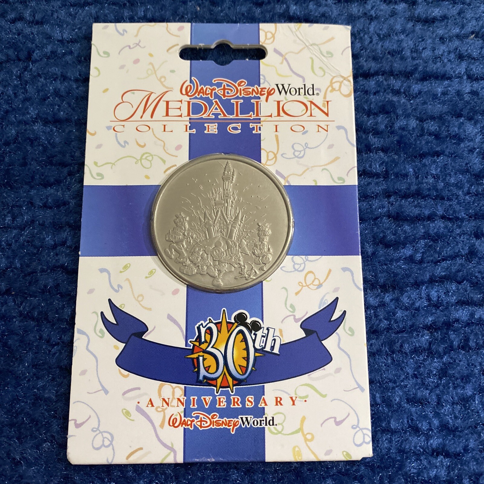 Disney Medallion Collection WDW 30th Anniversary Authentic Mint Coin ...