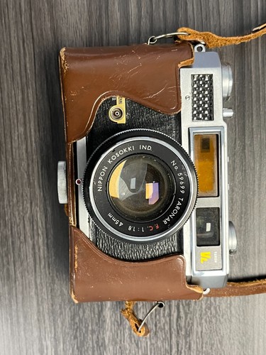 TARON VR NIPPON KOSOKKI JAPAN 35mm FILM CAMERA VINTAGE ANTIQUE LENSES ...
