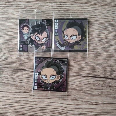 Demon Slayer Sticker Wafer Shinazugawa Genya Set Of 3 | eBay