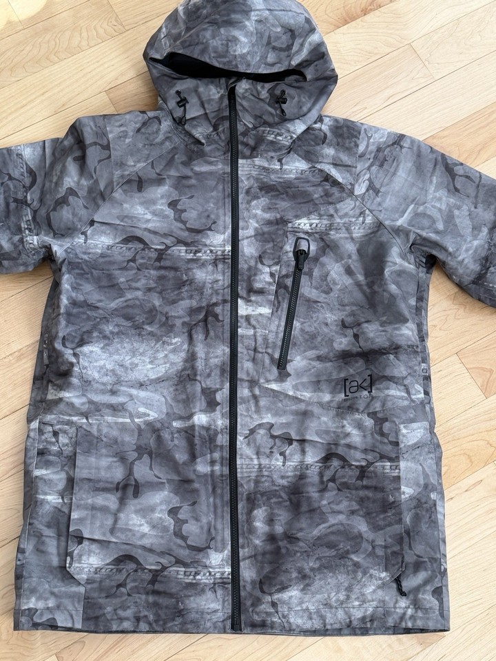 Burton AK Cyclic Snowboard Jacket Men's Size Large Gore-Tex 2L Shell ...